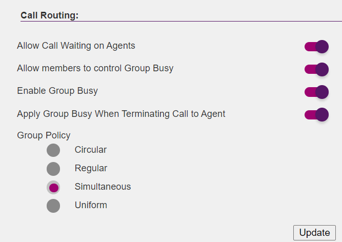 BizPhone Hunt Group Call Routing | TPG Support